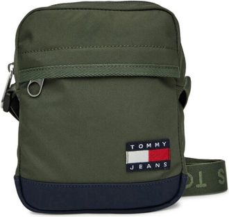 Tommy Jeans Homme, Sacs, Vert, Taille: ONE Size Sac port&eacute; &eacute;paule