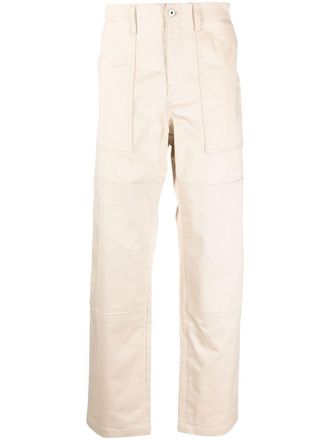 Marcelo Burlon pantalon droit Cross - Tons neutres