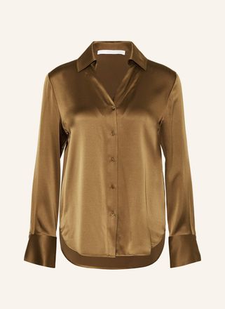 Herzen'sangelegenheit Herzens Angelegenheit Hemdbluse Aus Seide gruen