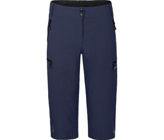 Bergson Vina Capri | Damen 3/4 Radhose (mit gepolsterter Innenhose), robust, elastisch, Peacoat Blue [368], 46 - Damen