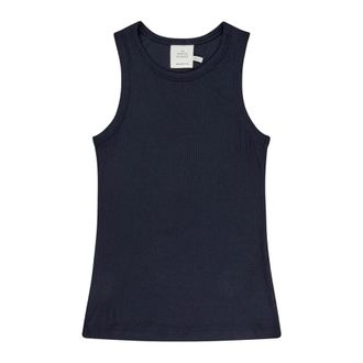 Munthe &Auml;rmelloses Top - - Tops - Damen - Blau - S