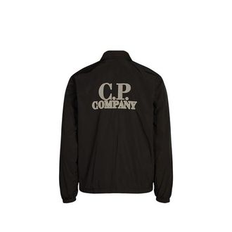 C.P. Company Surchemise zipp&eacute;e avec broderie marque
