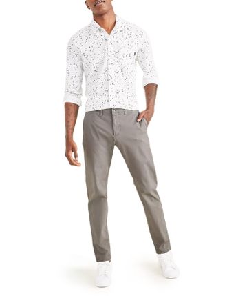Dockers Herren Smart Supreme Flex Modern Chino Shorts, Rieger Blau Chambray, 29