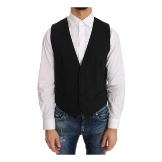 Dolce & Gabbana Suit Vests - - Suits - Herren - Schwarzk - M