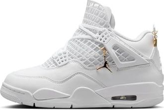 Nike Jordan Filet Air 4 pour femme Triple White - (FN7251 107), Blanc/doré métallique, 36.5 EU