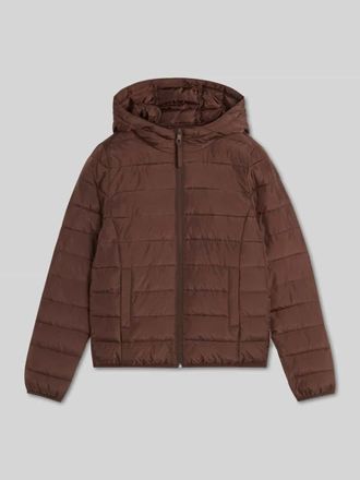 Tom Tailor Denim Regular Fit Steppjacke mit Kapuzenkragen