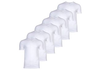 BOSS T-Shirt Herren T-Shirt 6er Pack Baumwolle (Packung, 6er Pack)
