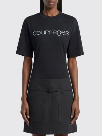 Courr&egrave;ges T-Shirt COURR&Egrave;GES Femme couleur Noir