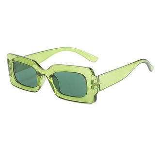 Generic Lunettes De Soleil Carr&eacute;es &Agrave; Petite Monture For Hommes, For Lext&eacute;rieur, Les D&eacute;placements, Vacances(Green)