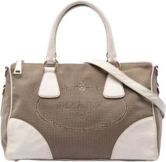 Prada Sacoche Pre-owned - Femme - Pre-owned - Brun - Taille: ONE Size