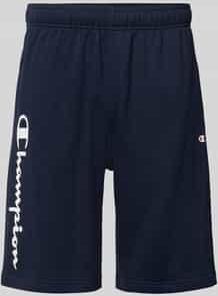 Champion Shorts mit Logo-Print und -Stitching