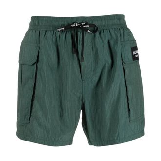 Balmain Beachwear - - Swimwear - Herren - Gr&uuml;n - S