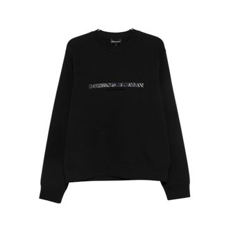 Emporio Armani Sweatshirt - - Sweatshirts & Hoodies - Herren - Schwarzk - S