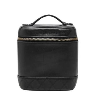 Chanel Pre-owned Vintage Vanity Bag - - Pre-owned - Damen - Schwarzk - ONE SIZE