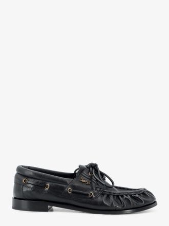 Saint Laurent Le Loafer Bateau leather loafers - SAINT LAURENT - gender_Man