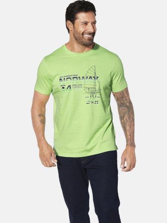 Jan Vanderstorm T-Shirt EILI mit Norwegen-Print