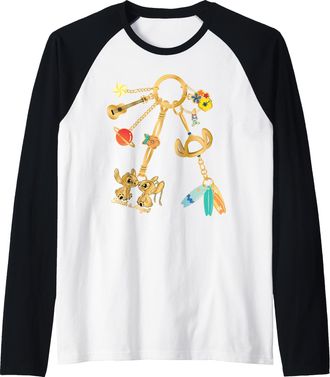 Disney Stitch & Angel Fashion Bag Charm Raglan