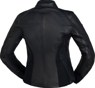 IXS Motorradjacke Aberdeen Damen Motorrad Lederjacke R&uuml;ckenprotektor enthalten,herausnehmbares Innenfutter