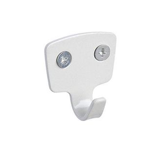 WENKO 18588100, Haken UNO, Basic, weiß