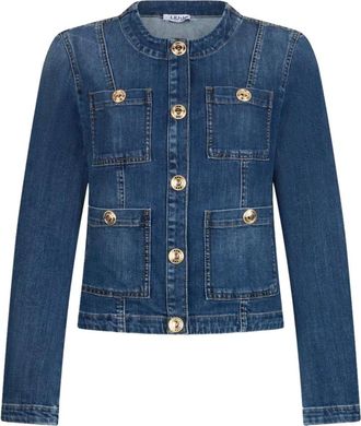 Liu Jo Femme, Vestes, Bleu, Taille: 36 FR 41066 Veste en jean