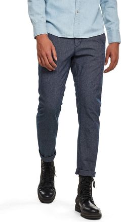 G-Star RAW Herren Vetar Slim Chinohose, Blau (rinsed D16219-9660-082), 26W / 32L