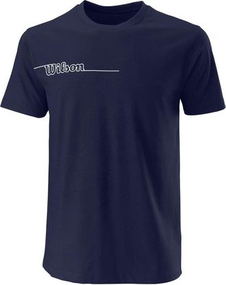 Wilson M Team Ii Tech Tee T-Shirt für Herren, Herren, Unterhemd, WRA794603MD, rot (Team Red), M