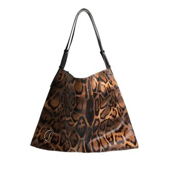 Christian Louboutin Shopper & Totes - Baggy Tote Bag - Gr. unisize - in Leopardfarben - f&uuml;r Damen