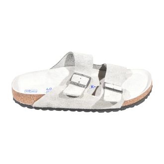 Birkenstock Femme, Chaussures, Blanc, Taille: 41 EU Arizona Soft Footbed