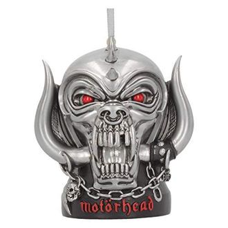 Nemesis Now Offiziell Lizenziertes Motorhead Warpig hängende Festliche dekorative Ornament, Polyresin, Silber, 9 cm