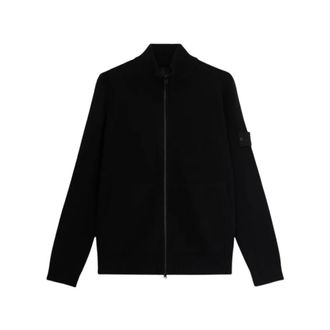 Stone Island Ghost Cardigan - - Knitwear - Herren - Schwarzk - L