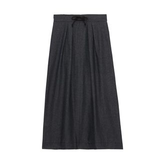 Ines De La Fressange Femme, Jupes, Bleu, Taille: 38 FR Maud Pleated Skirt