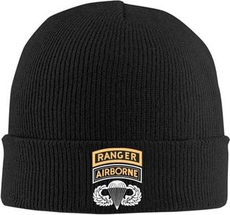 Generic Insigne Et Aile De LArmée Femme Homme Bonnets Hiver Confortable Bonnet De Pêcheur Coupe-Vent Bonnet De Trawler pour Course À Pied Cyclisme Toutes Les 
