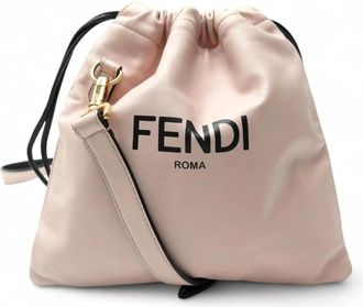 Fendi Crossbody Bags - NEUE FENDI HANDTASCHE POCHETTE BANDOULIERE 8BT337 - Gr. unisize - in Rosa - f&uuml;r Damen