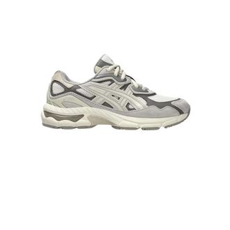 Asics Femme, Chaussures, Gris, Taille: 39 EU Cream Oyster Grey Baskets