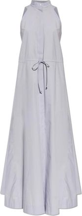 Emporio Armani Femme, Robes, Violet, Taille: 38 FR Long Dress