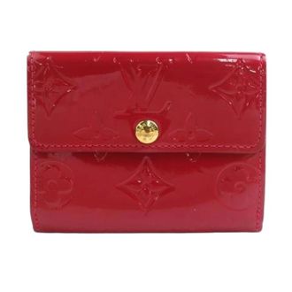 Louis Vuitton Portefeuille en cuir Pre-owned - Femme - Pre-owned - Rouge - Taille: ONE Size