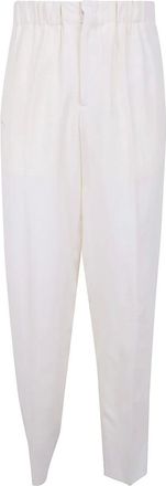 Laneus Homme, Pantalons, Blanc, Taille: L Melrose Slim Fit Pants