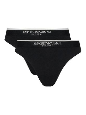Emporio Armani Brazilian-Panty-Set EW005197 AF27298 UC001 Schwarz