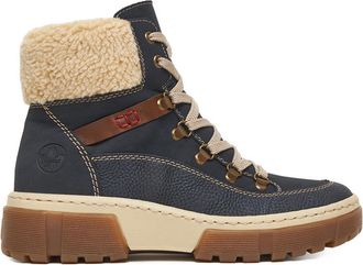 Rieker Schnürschuhe Rieker CEO-X8638-14 Dunkelblau