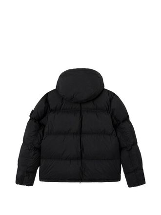 Stone Island Mens Down Jacket Black Polyamide Padded &