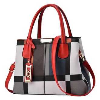 Generic Sac a Main Femme Sac Bandouli&egrave;re Femme Sacoche Femme Bandouli&egrave;re De &eacute;l&eacute;gant Homme Messager Motif Uni, Design Layered Pratique, Grande Capacit&eacute; L&eacute;ger Q