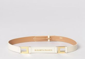 Elisabetta Franchi Ceinture ELISABETTA FRANCHI Femme couleur Beurre