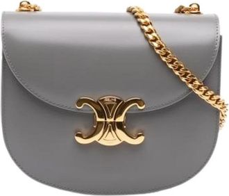 Celine Pre-owned Besace Clea Schultertasche - - Pre-owned - Damen - Grau - ONE SIZE