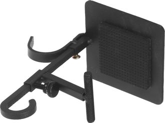 Garneck Kranzaufhänger Schwarz Strumpfhalter Schwer Verstellbar Für Treppengeländer Kaminsims Weihnachtsdekorationsaufhänger Sicherer Halt Für Girlanden Und S