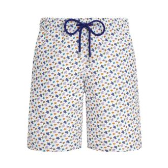 Vilebrequin Homme, Maillots de bain, Multicolore, Taille: S Long Swim Shorts Micro Ronde des Tortues
