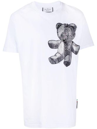 Philipp Plein t-shirt à imprimé cachemire - Blanc