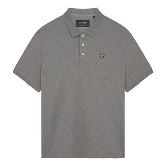Lyle & Scott Homme, Tops, Gris, Taille: XL Polo Uni