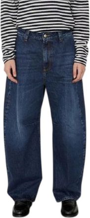 People (+) People, Femme, Jeans, Bleu, Taille: W28 Europa 3495 Wide Jeans