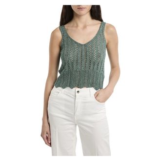 Kaos Kaos, Damen, Oberteile, Gr&uuml;n, MGr&ouml;&szlig;e