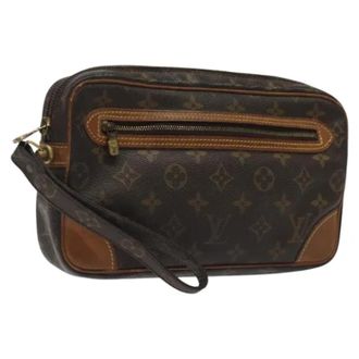 Louis Vuitton Pre-owned Canvas clutches - - Pre-owned - Damen - Braun - ONE SIZE